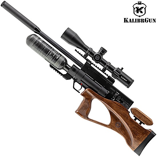 Buy online PCP Air Rifle Bullpup KalibrGun Cricket II Tactical 45 CRBT ...