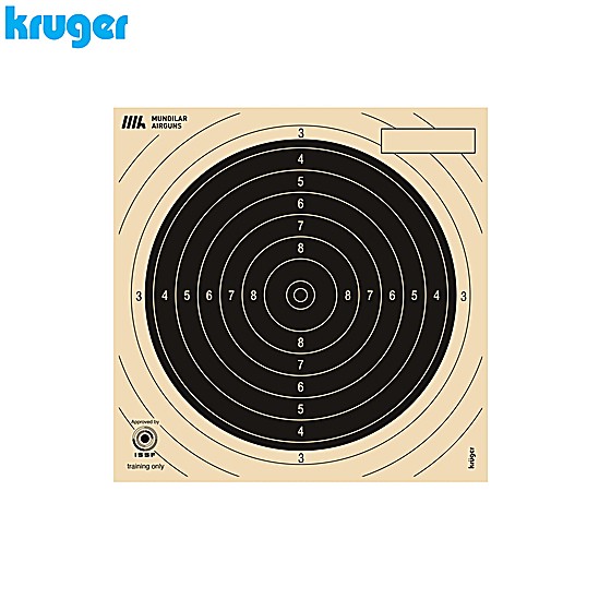Buy online Target Centre Smallbore Rifle Kruger 50m 13.5x13.5cm 250pcs ...