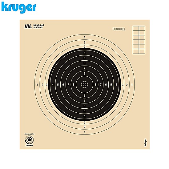 Buy online Target Insert Smallbore Rifle Kruger 50m 20x20cm 250pcs ...