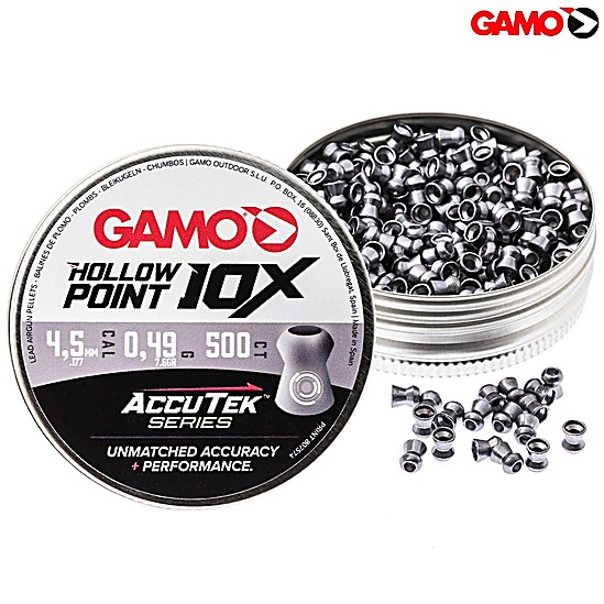 Buy online GAMO Pellets Hollow Point 10X AccuTek Series 4.50mm (.177 ...