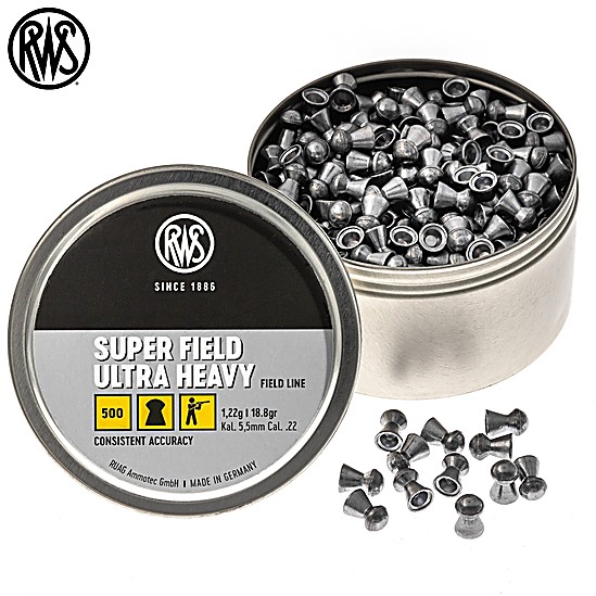 Comprar en linea Balines RWS Super Field Ultra Heavy 5.50mm (.22) 18 ...
