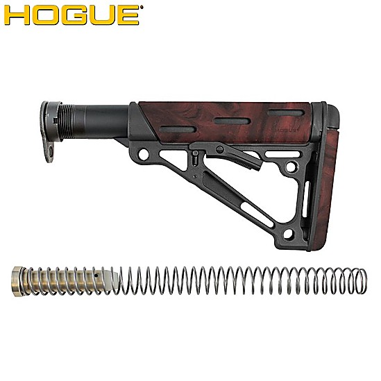 Buy online Hogue AR-15/M-16 Collapsible Buttstock Assembly Red Lava ...